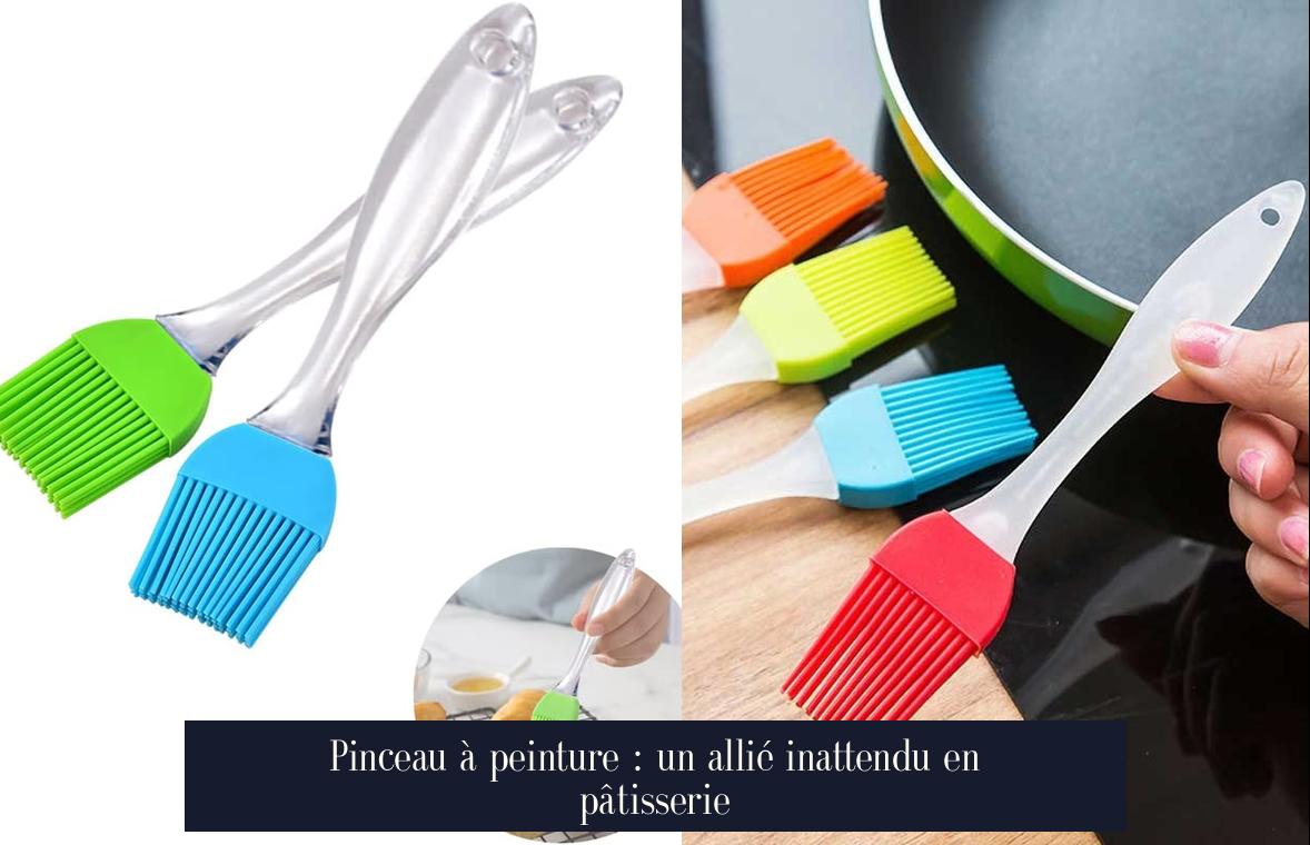 Pinceau à peinture : un allié inattendu en pâtisserie ? - Le Strass ...