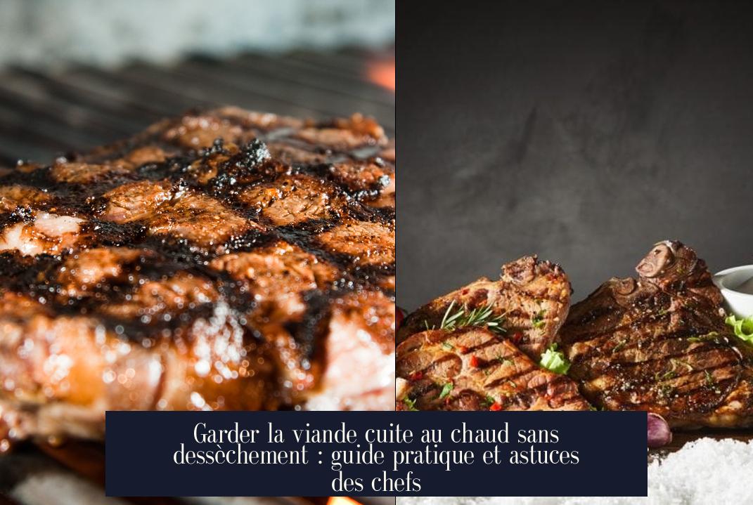 Garder la viande cuite au chaud sans dessèchement : guide pratique et ...