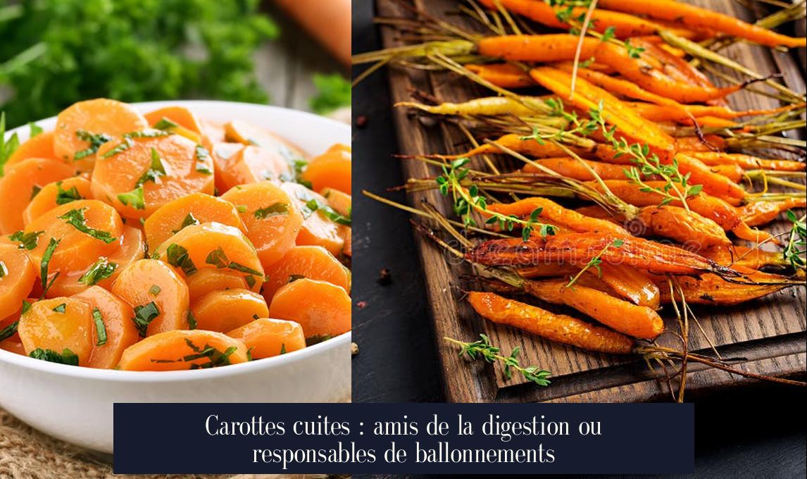 Carottes cuites : amis de la digestion ou responsables de ballonnements ...