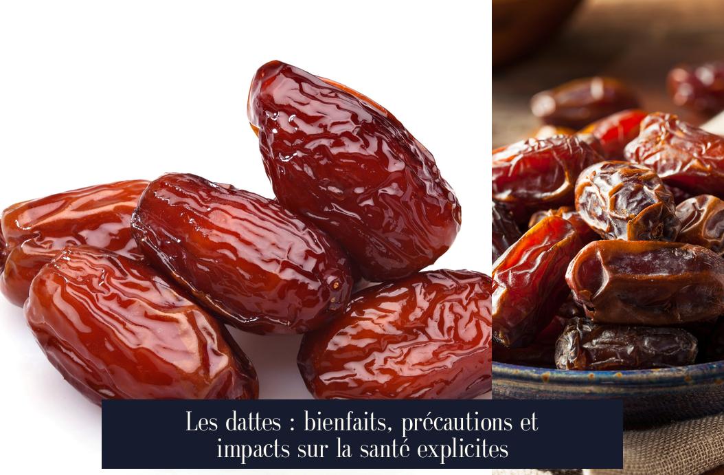 Les dattes : bienfaits, précautions et impacts sur la santé explicites ...