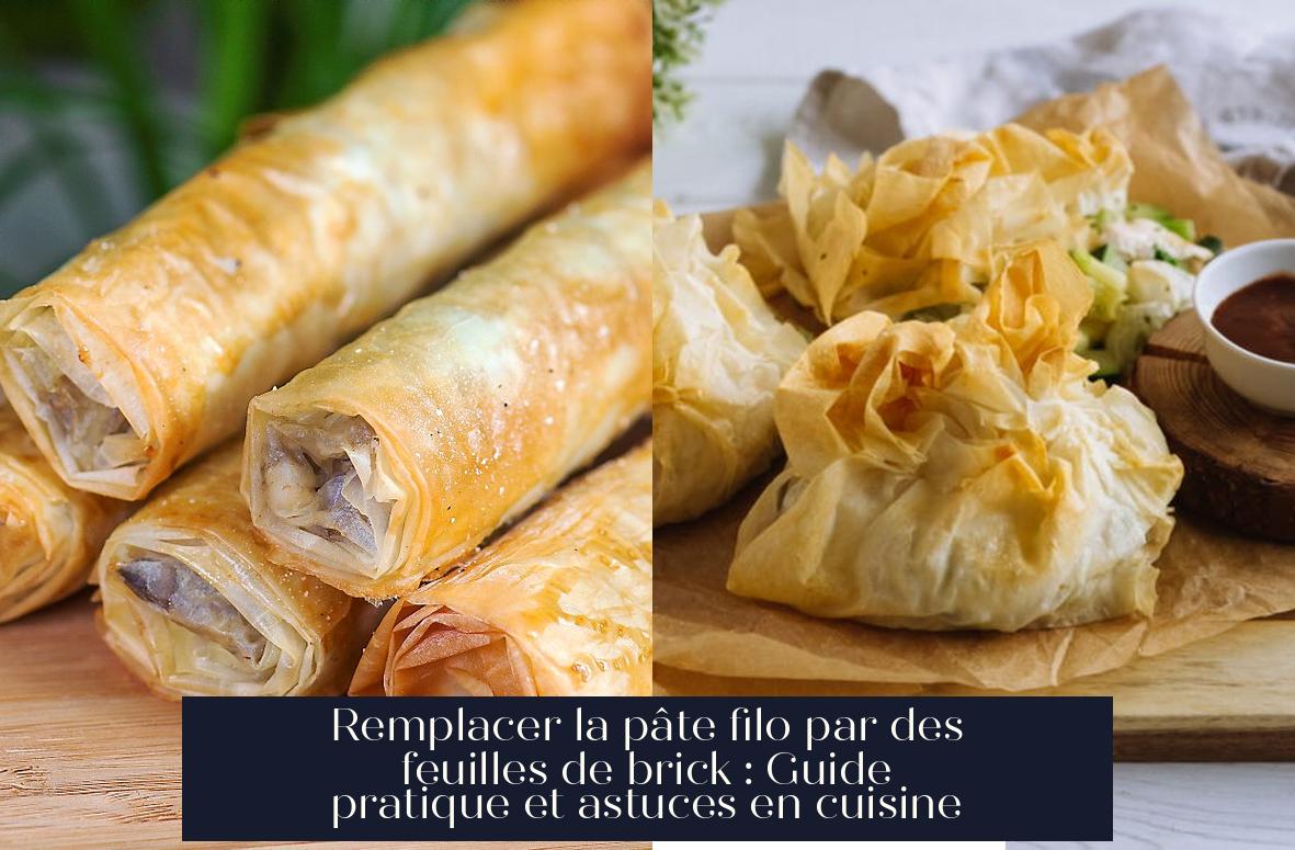 Remplacer la pâte filo par des feuilles de brick : Guide pratique et ...