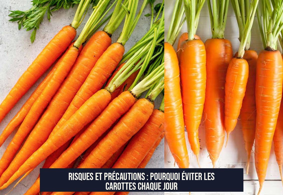 Risques et précautions : pourquoi éviter les carottes chaque jour ...