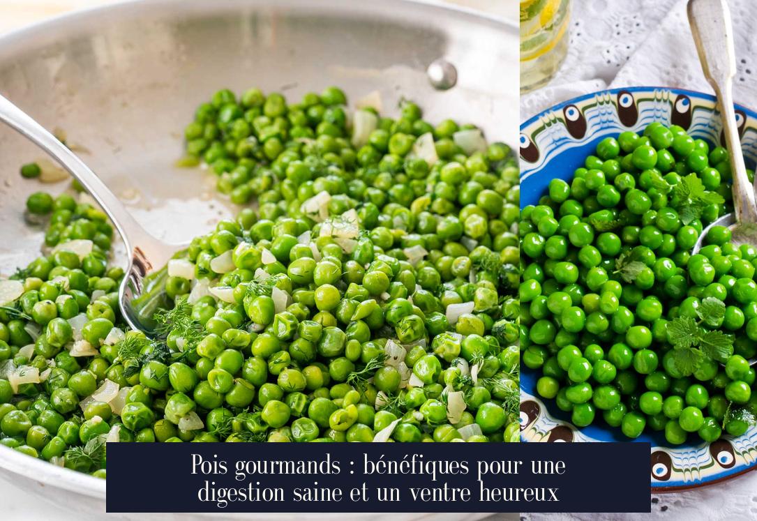 Pois gourmands : bénéfiques pour une digestion saine et un ventre ...