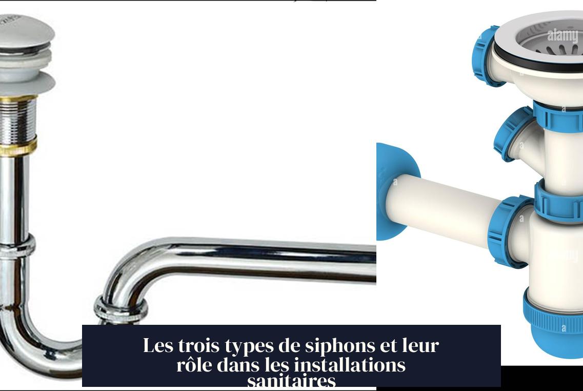 Les trois types de siphons et leur rôle dans les installations ...