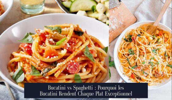 Bucatini vs Spaghetti : Pourquoi les Bucatini Rendent Chaque Plat ...